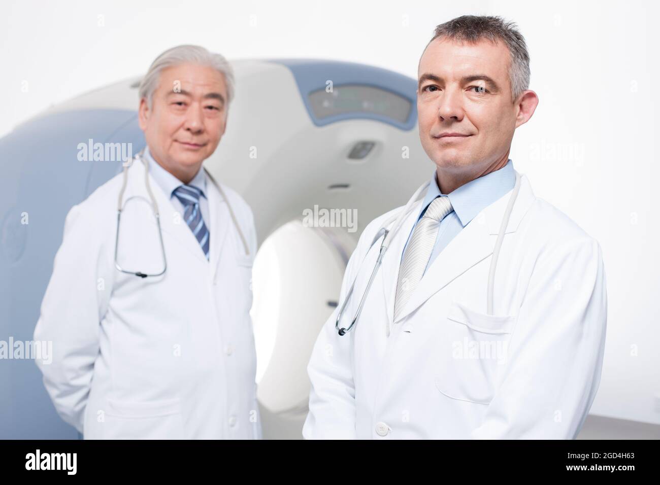 Doctors in CT room Stock Photo - Alamy