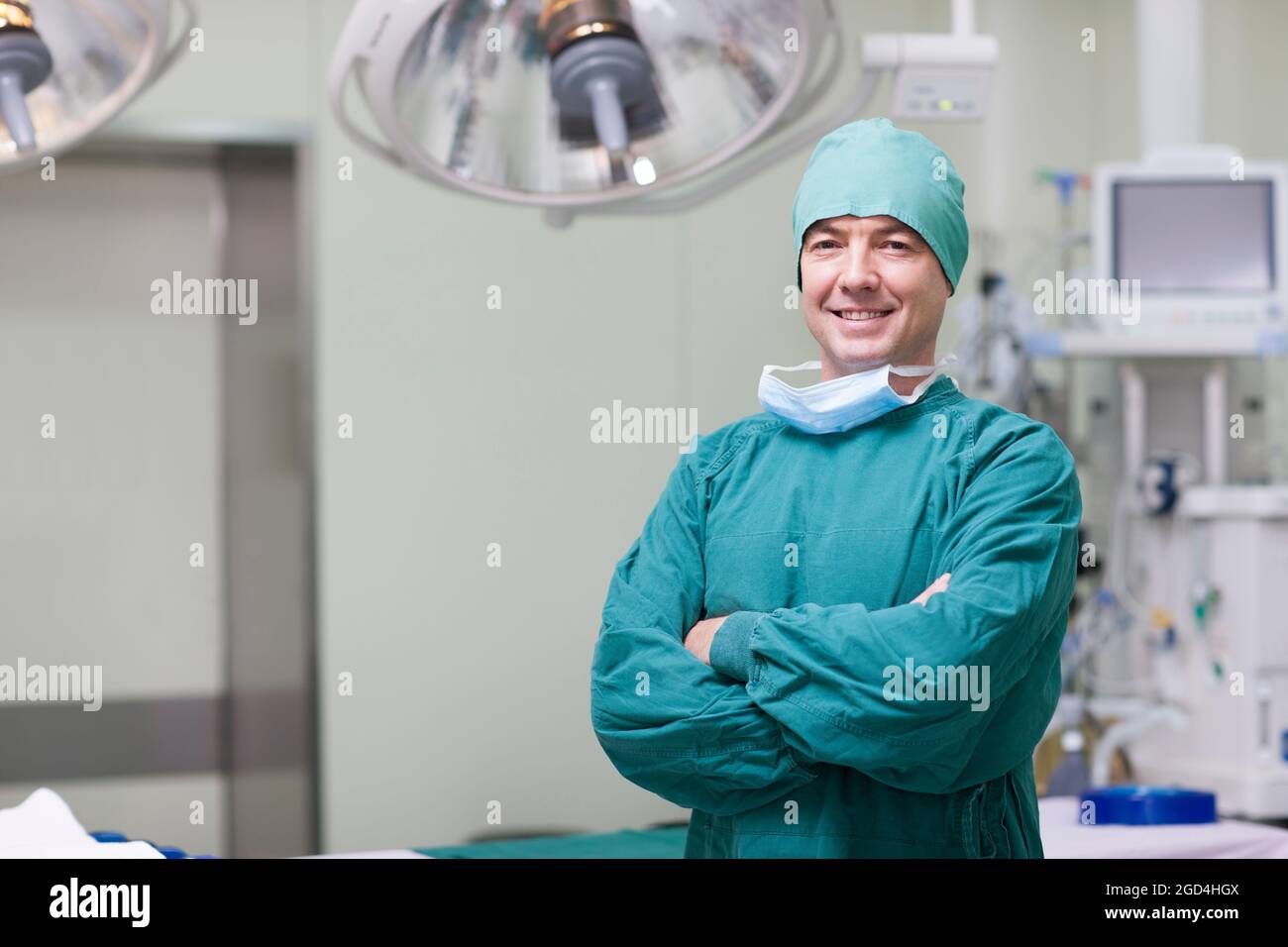 Portrait of surgeon Stock Photo - Alamy