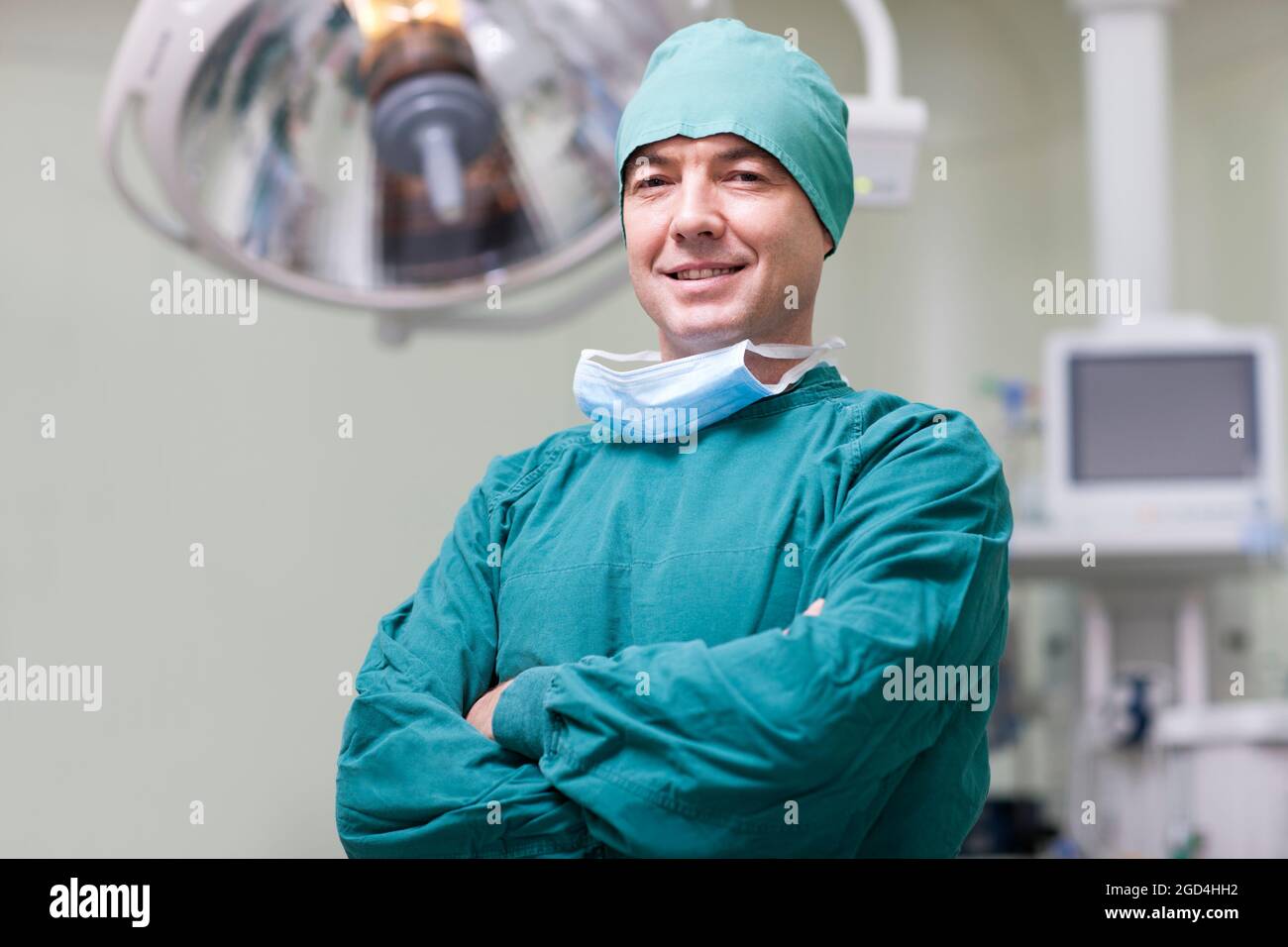 Portrait of surgeon Stock Photo - Alamy