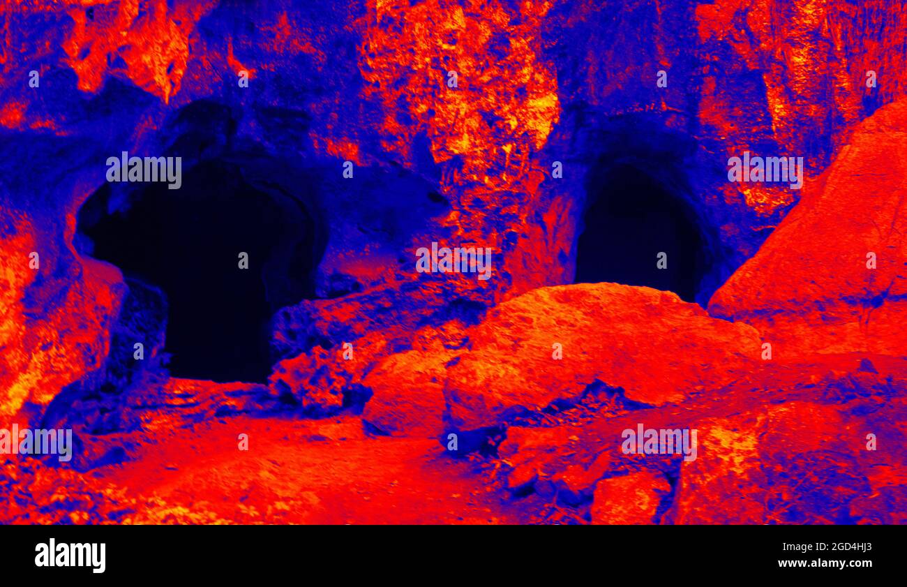 Fabulous rich caves from the fairy tale about Ali Baba and the 40 ...