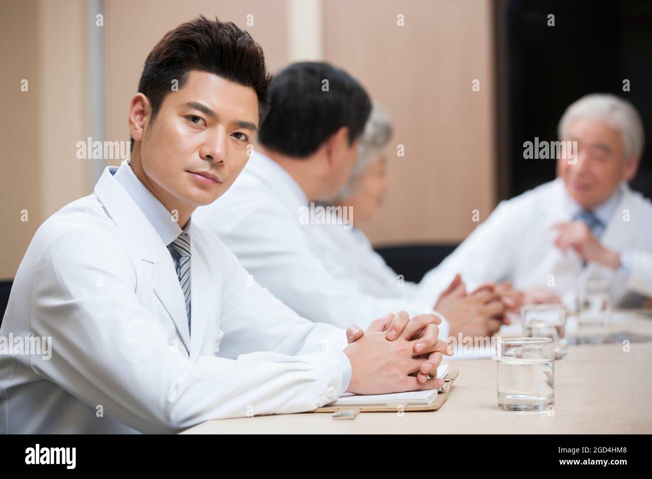 Medical experts holding a meeting Stock Photo - Alamy