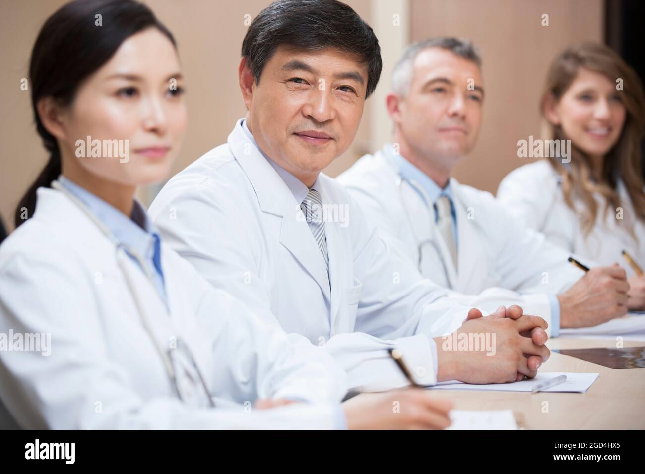 Medical experts holding a meeting Stock Photo - Alamy