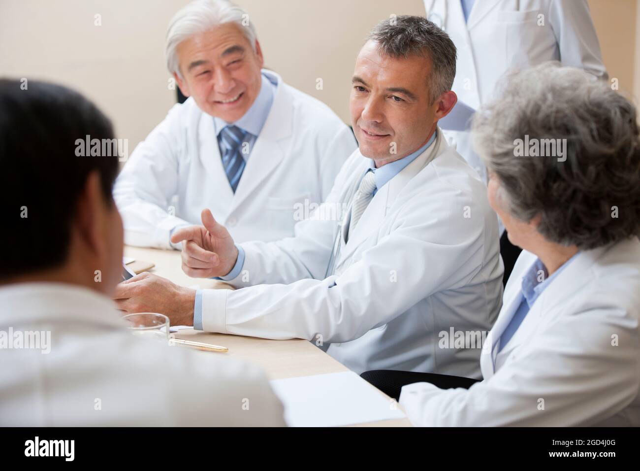 Medical experts holding a meeting Stock Photo - Alamy