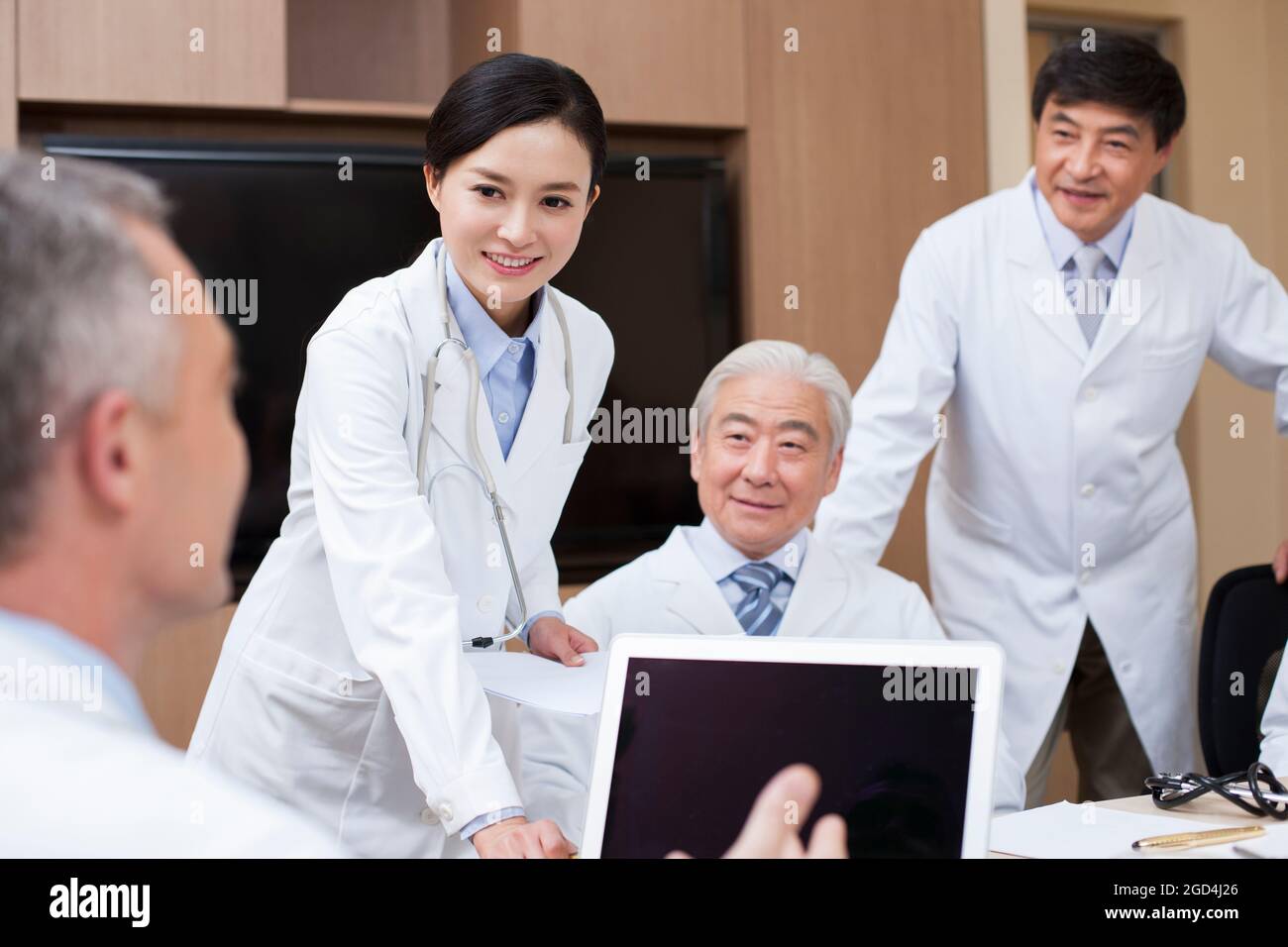 Medical experts holding a meeting Stock Photo - Alamy