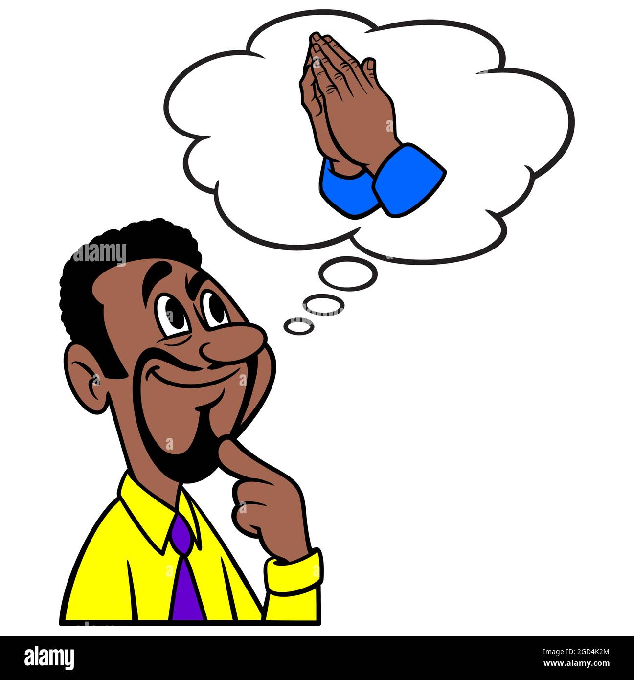 Jesus praying Cut Out Stock Images & Pictures - Alamy