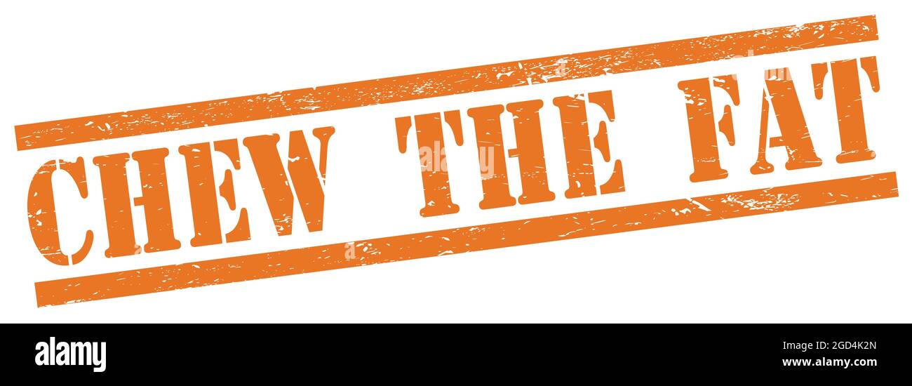 Chew the fat stamp hi-res stock photography and images - Alamy