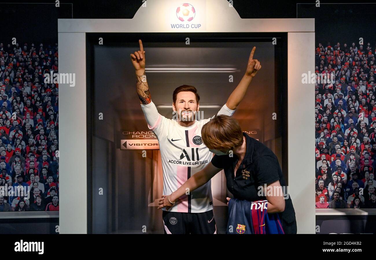 Berlin, Germany. 11th Aug, 2021. Karen Fries from the portrait team ...