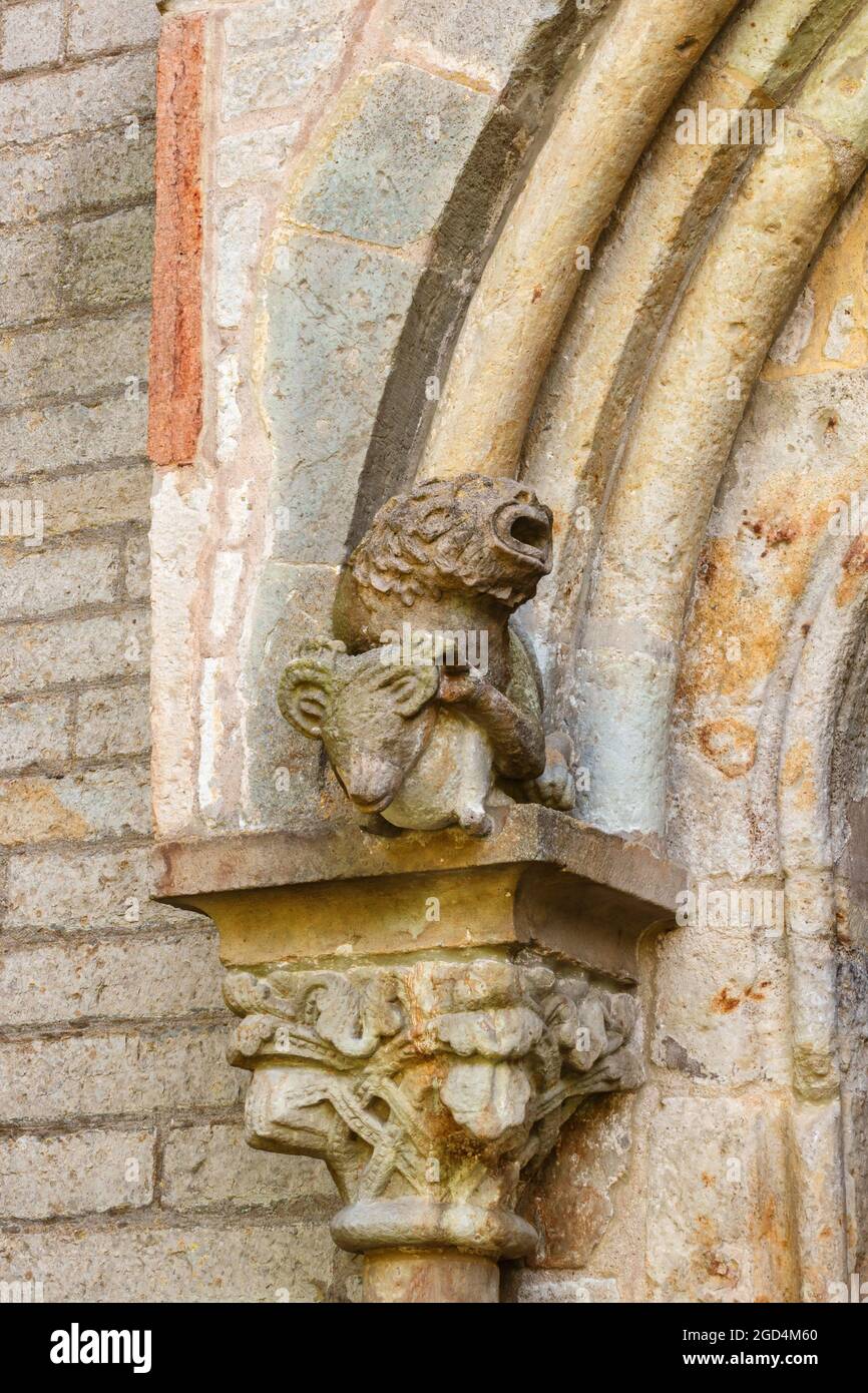 Gargoyle at a church Stock Photo - Alamy