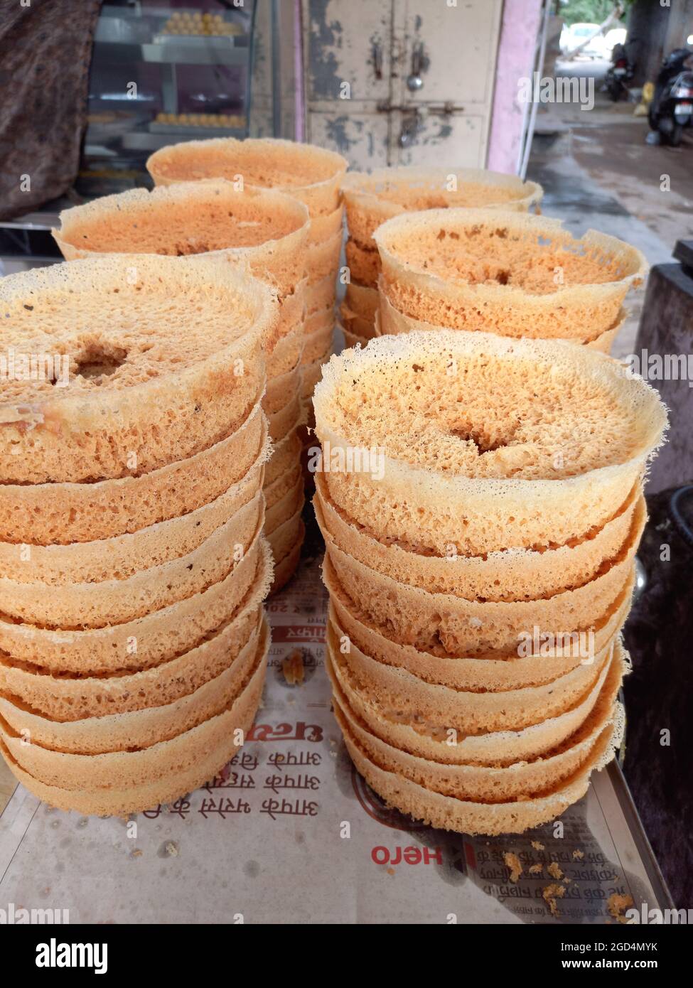 Rajasthani ghevar, jaipur, rajasthan, India Stock Photo - Alamy