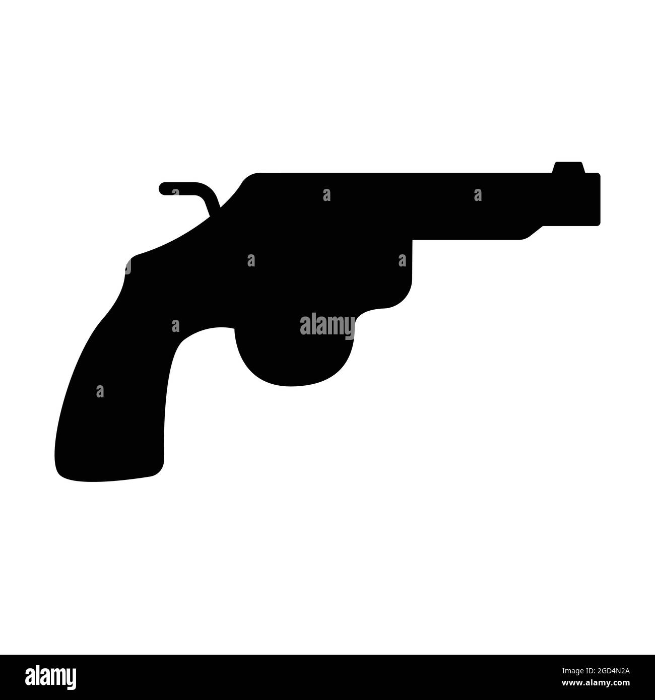 Gun vector icon for graphic design, logo, web site, social media ...