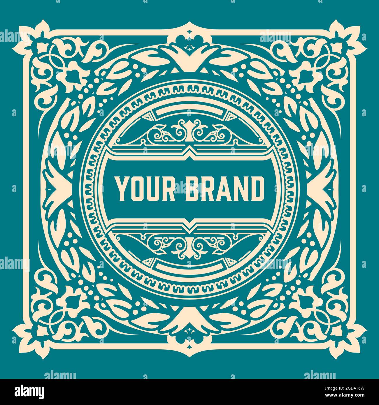 Western card with vintage style Stock Vector Image & Art - Alamy