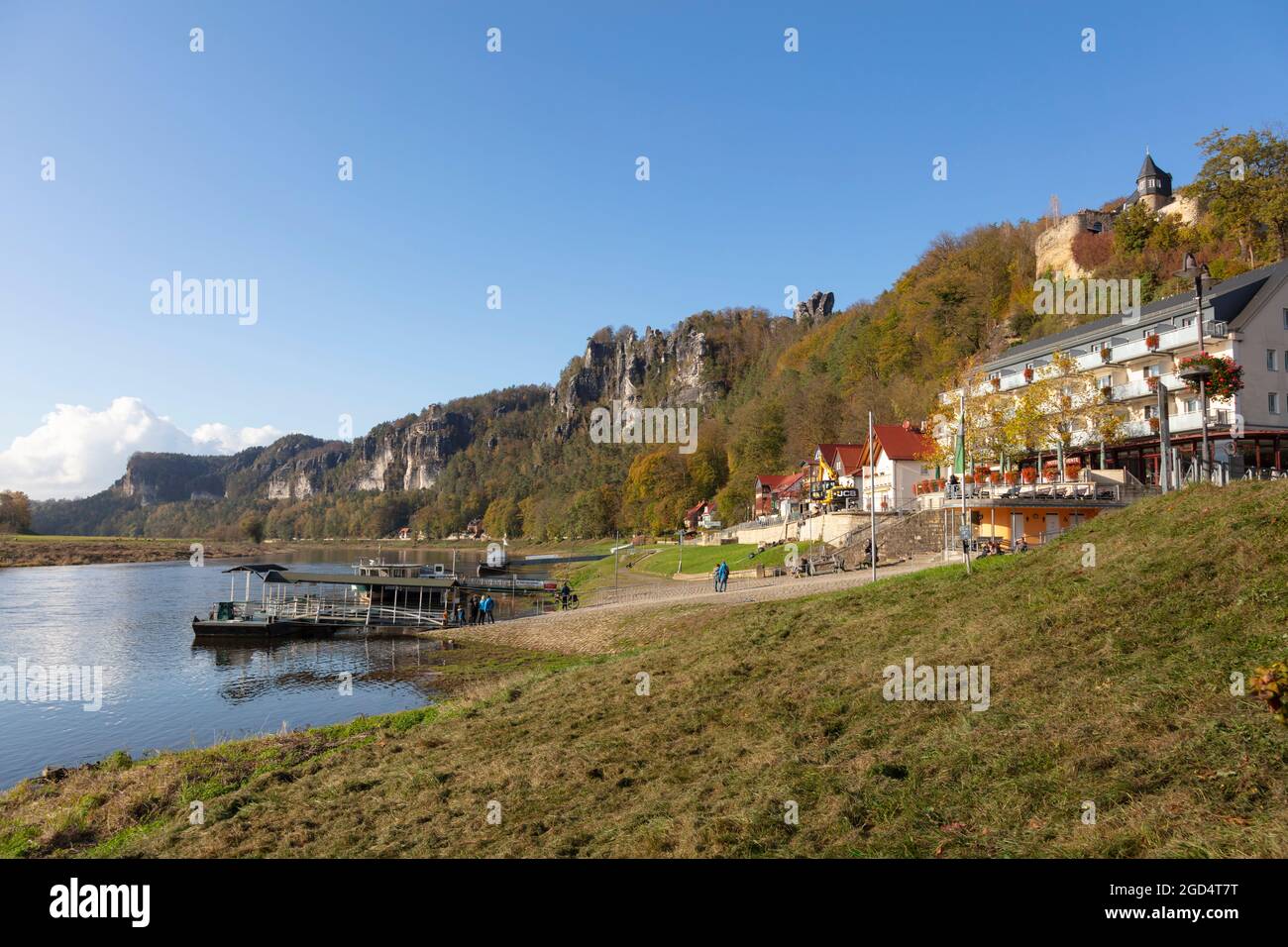 Geography travel germany landscapes elbe hi-res stock photography and ...