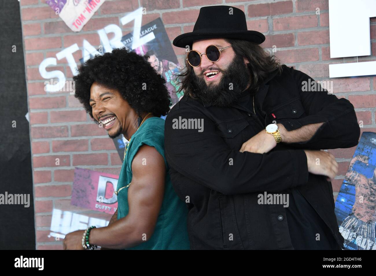 (L-R) Allen Maldonado and Robby Ramos at STARZ's HEELS Series Premiere ...
