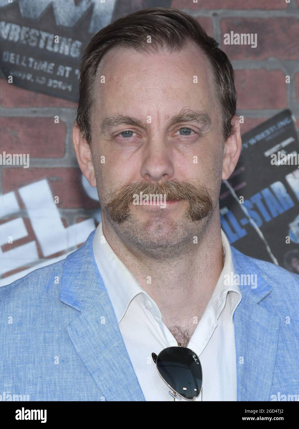 Patrick Walmsley arrives at STARZ's HEELS Series Premiere held at a ...