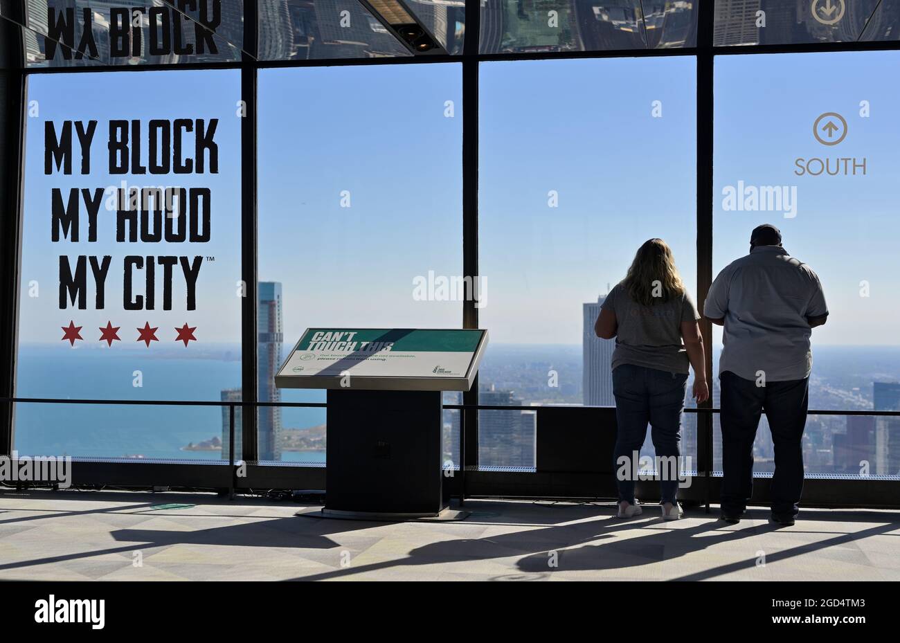 The 360 Chicago observation deck provides amazing views, Chicago IL ...