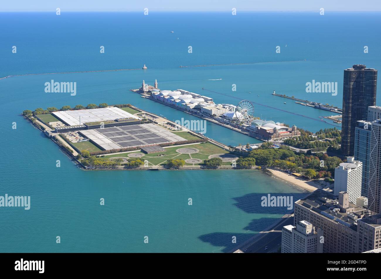 The 360 Chicago observation deck provides amazing views, Chicago IL ...