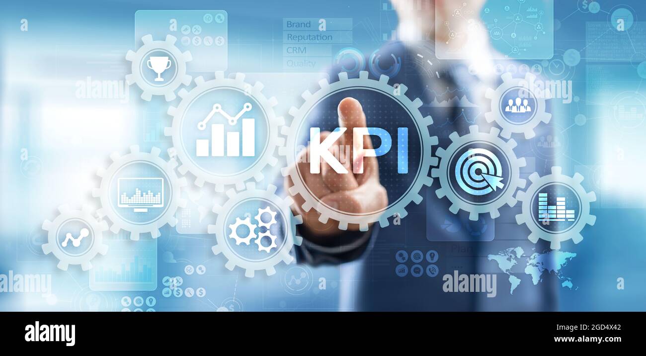 KPI - Key performance indicator. Business and industrial analysis ...