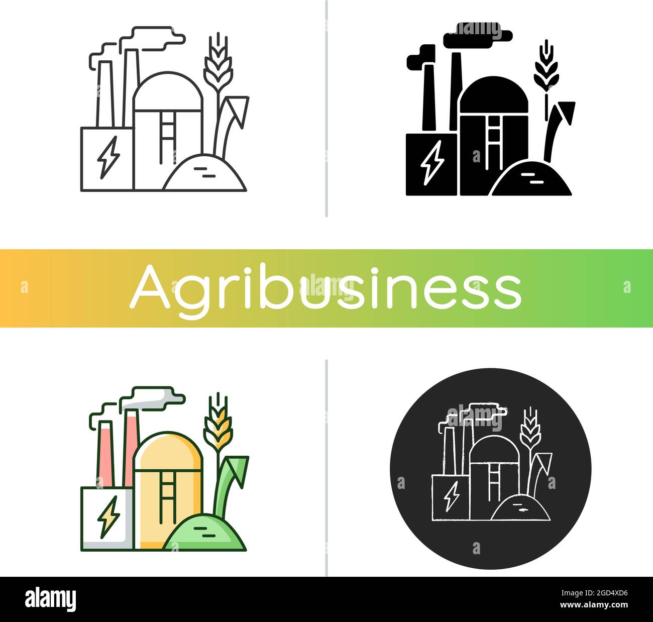 Production of biomass energy icon Stock Vector Image & Art - Alamy