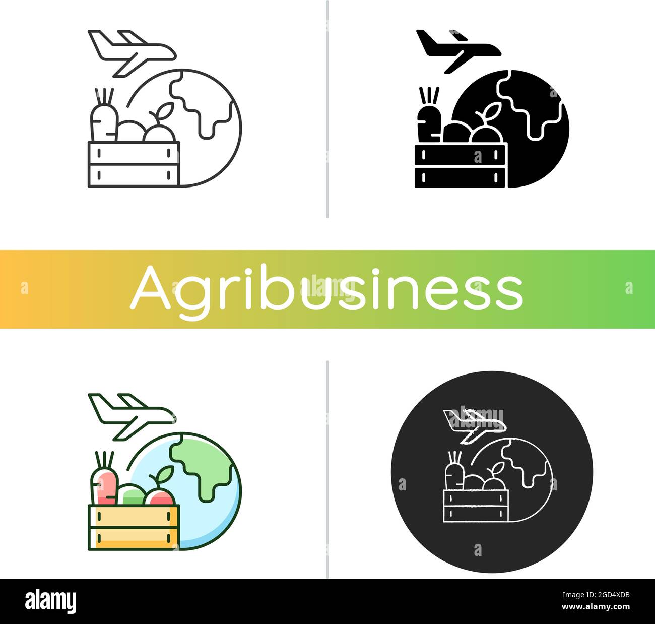 Agricultural products export icon Stock Vector Image & Art - Alamy