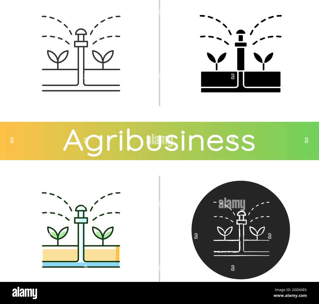 Irrigation device icon Stock Vector Image & Art - Alamy