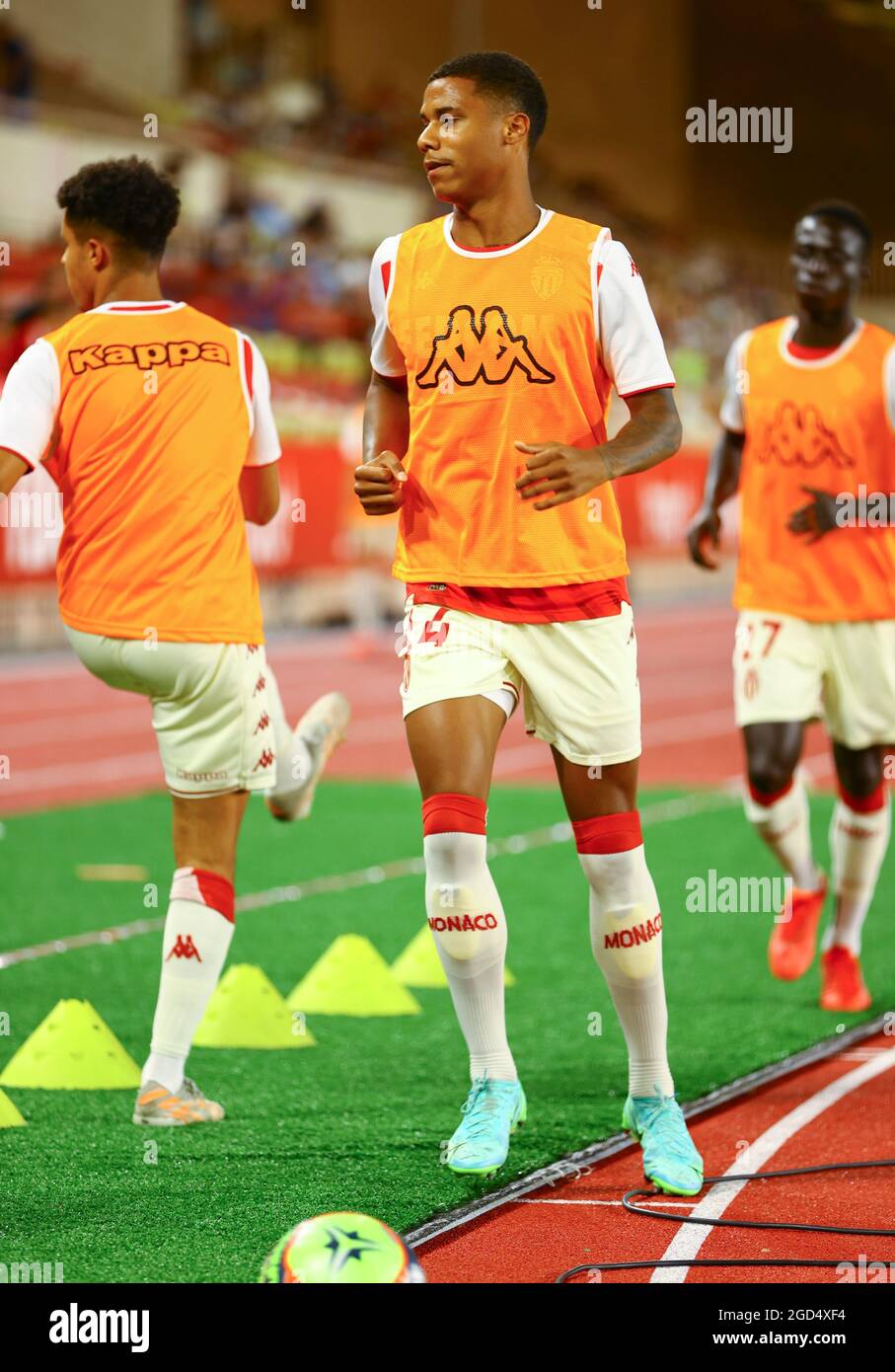 Monaco, Monte-Carlo - August 10, 2021: AS Monaco - AC Sparta Prague CL ...