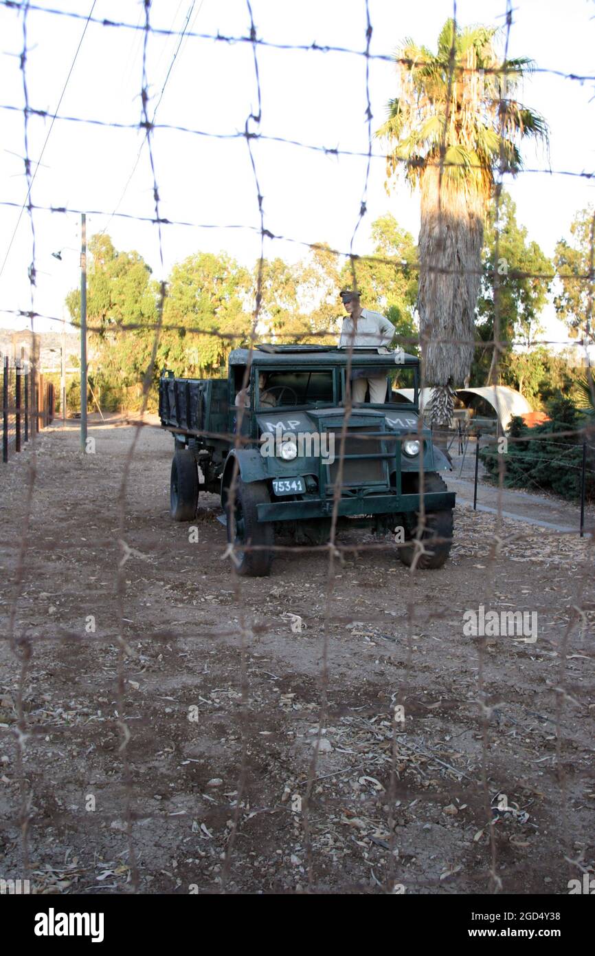 The Atlit detainee camp was a detention camp established by the ...