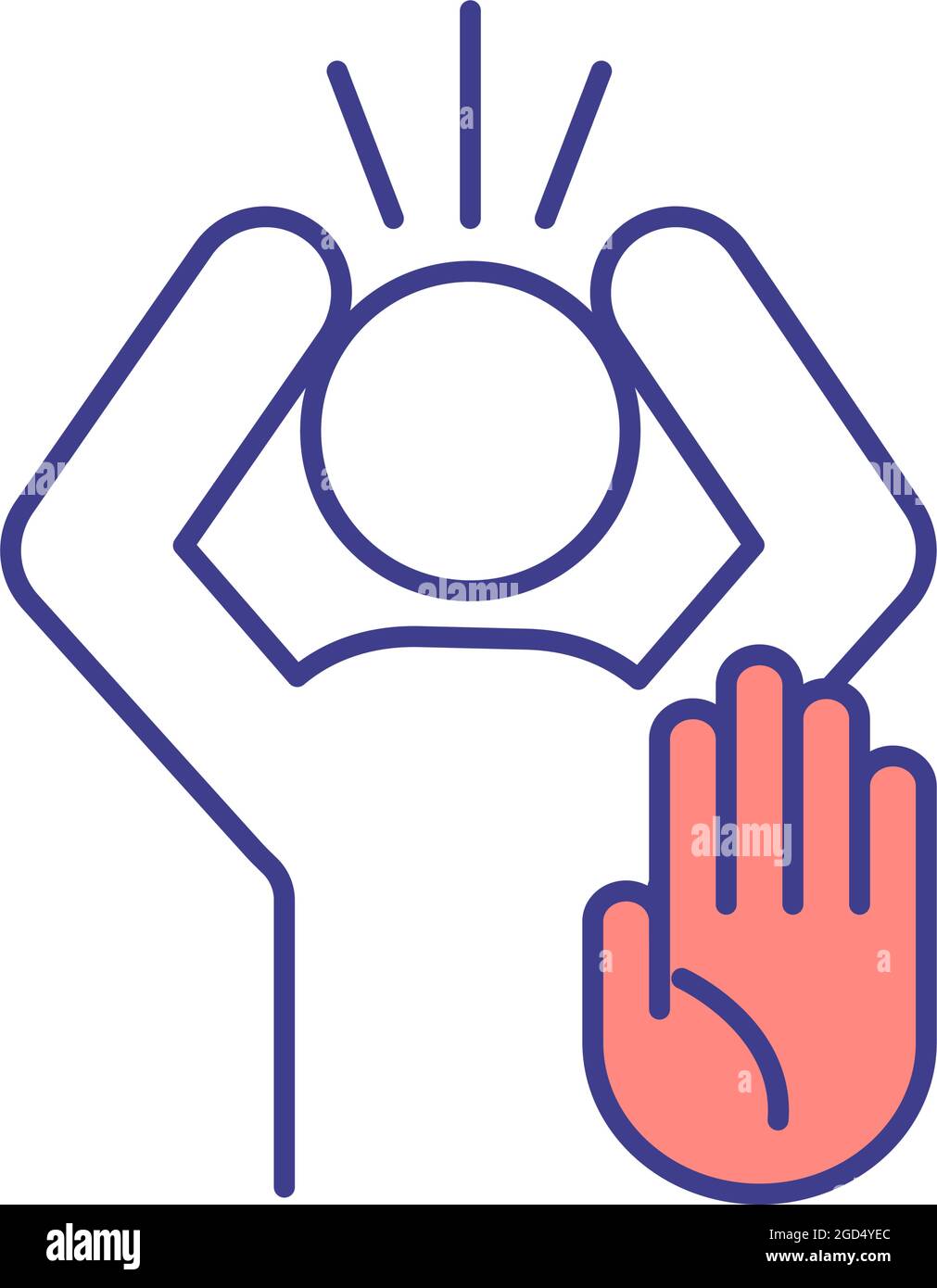 Human protest RGB color icon Stock Vector Image & Art - Alamy
