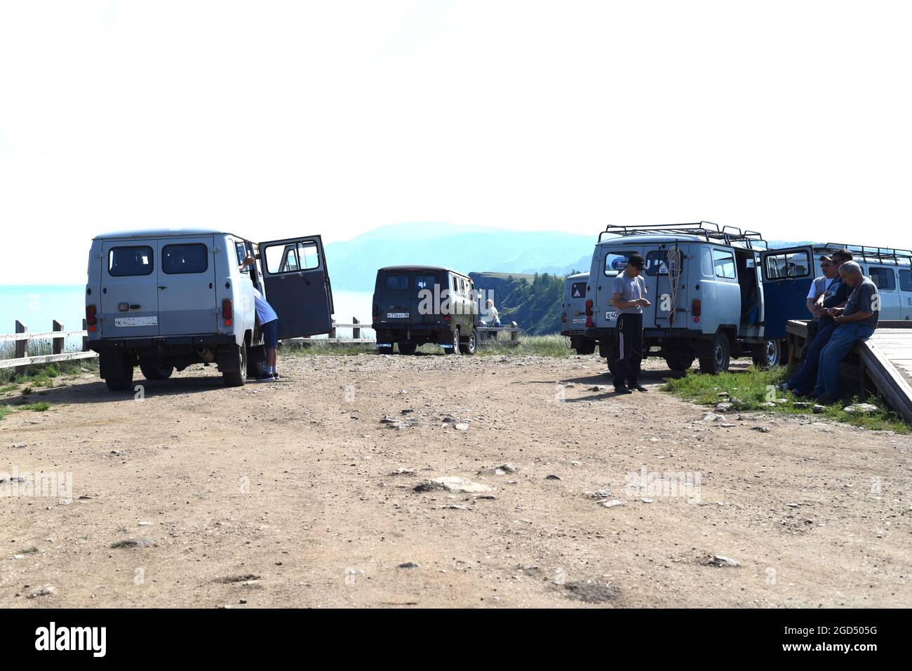 Russian minibus van hi-res stock photography and images - Alamy