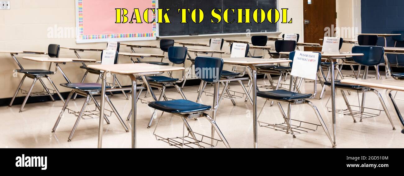 American high school classroom hi-res stock photography and images - Alamy
