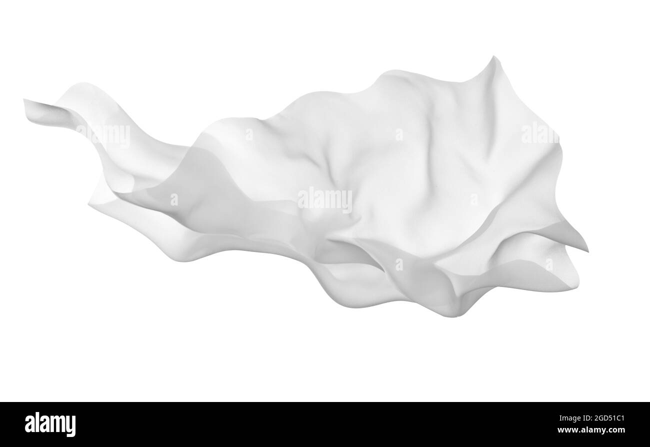 white cloth fabric textile wind Stock Photo - Alamy