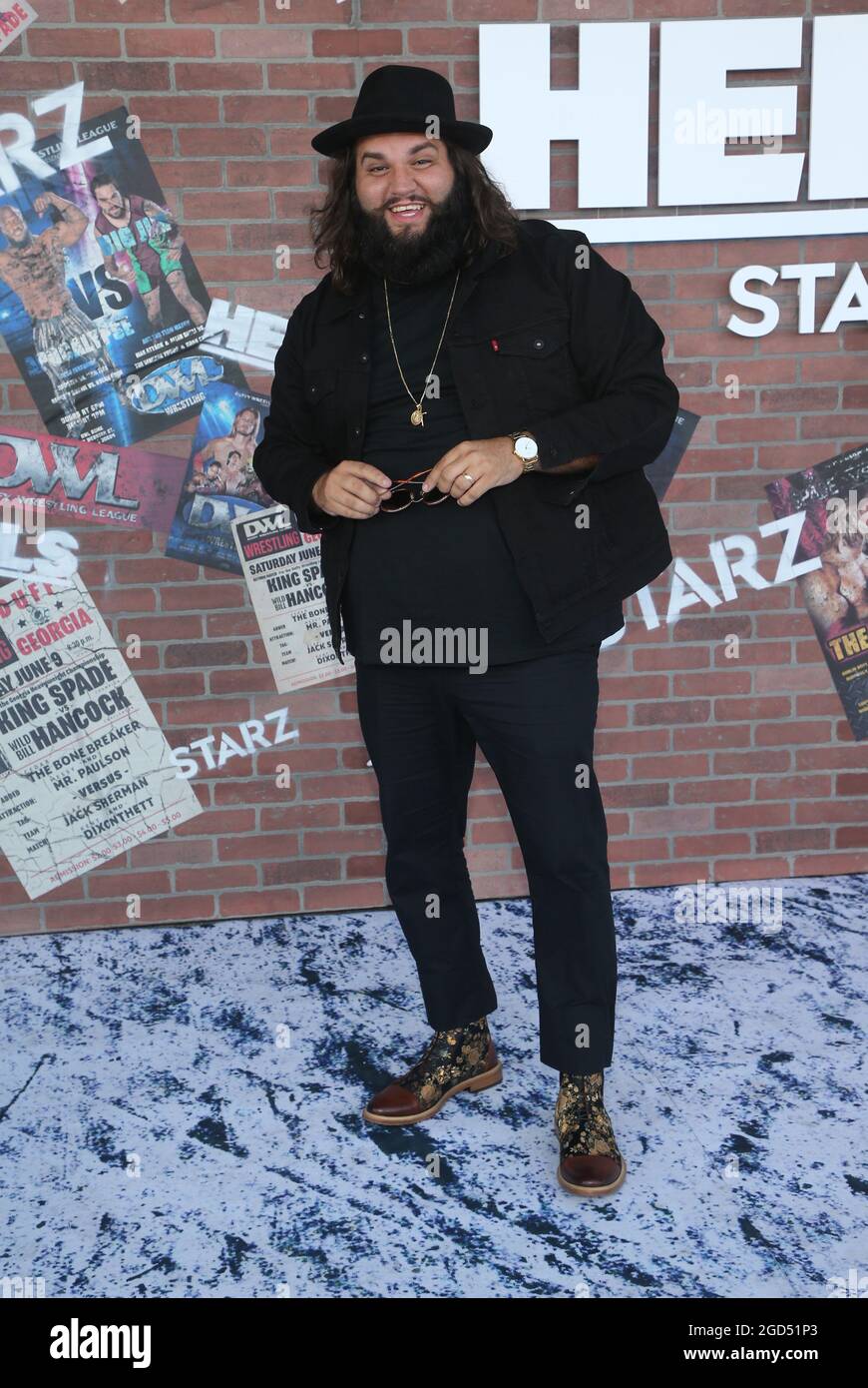 Los Angels, Ca. 10th Aug, 2021. Robby Ramos at the premiere of Starz ...
