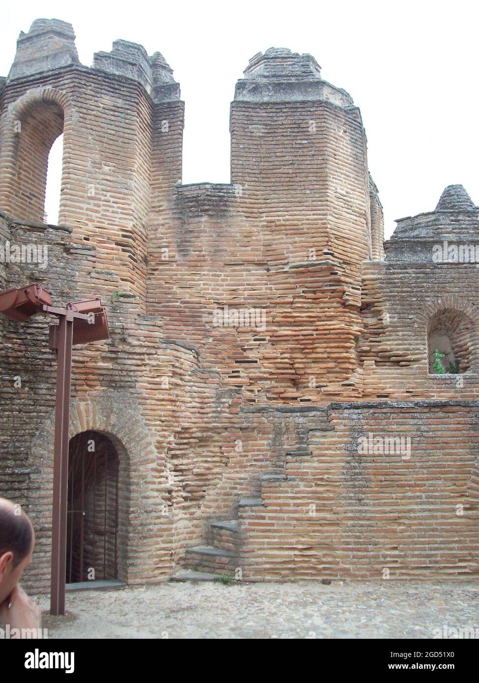 Castle of Coca, in Castilla y Leon, Spain Stock Photo - Alamy