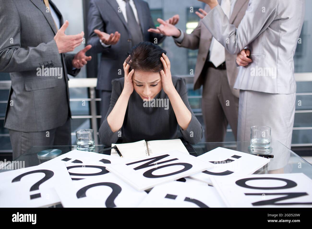 Business persons arguing Stock Photo - Alamy