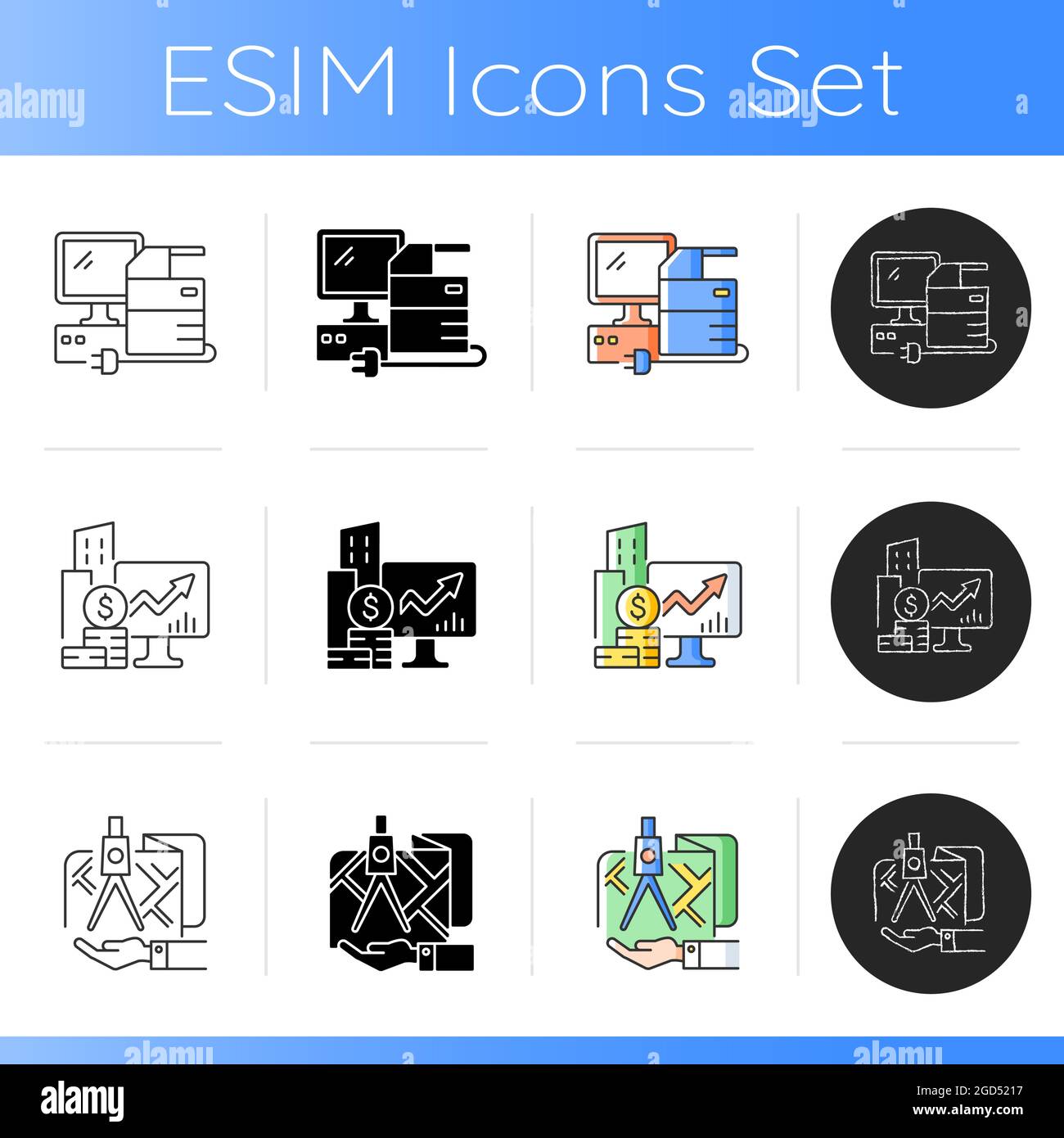 Land owning icons set Stock Vector Image & Art - Alamy