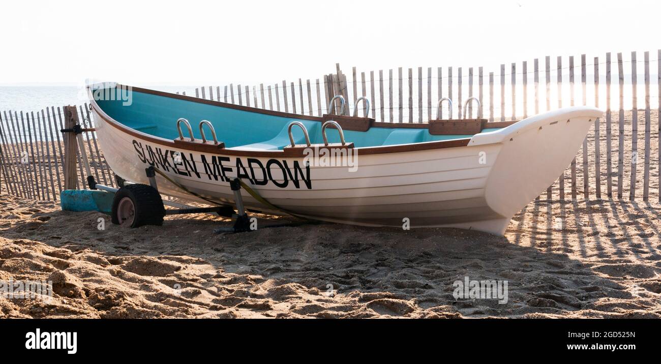 Lifeguard Row Boat Beach High Resolution Stock Photography and Images ...