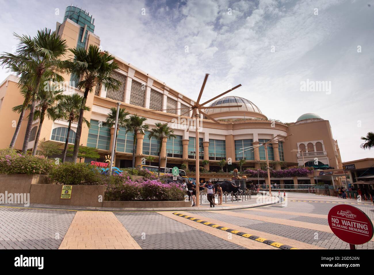 KUALA LUMPUR, MALAYSIA - Nov 06, 2018: A Wide angle shot of the ...
