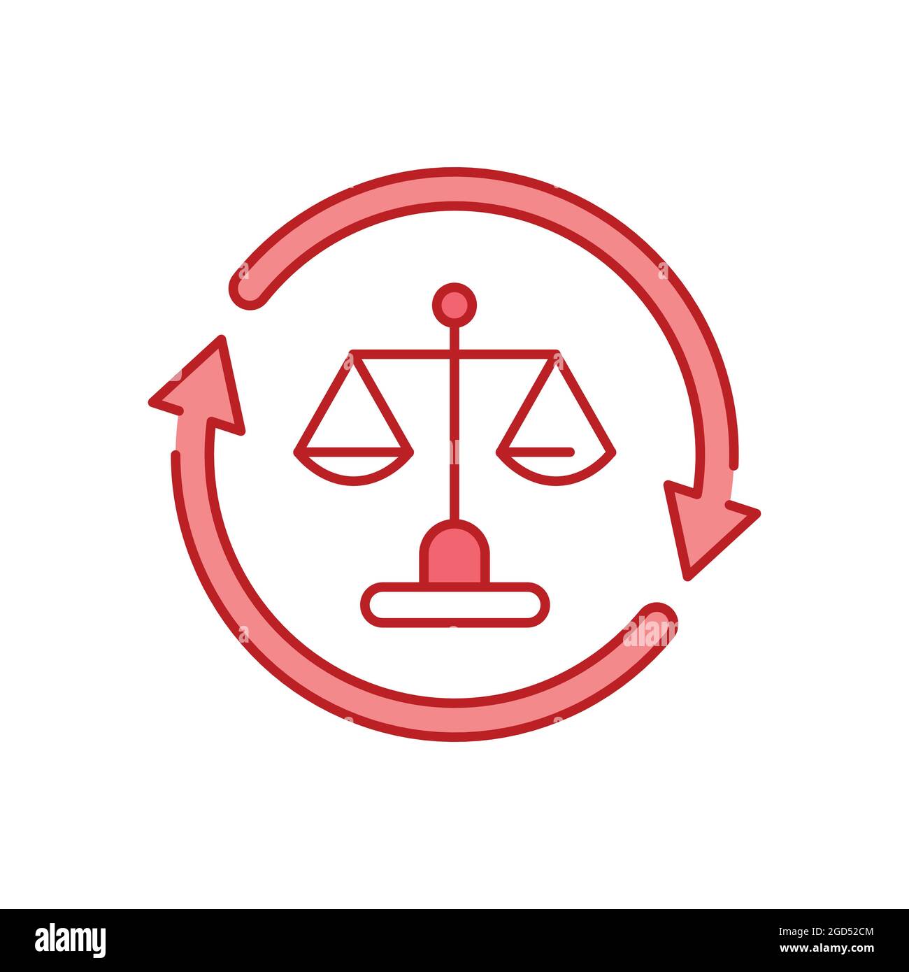 Reduced Inequalities Color Icon Corporate Social Responsibility Sustainable Development Goals