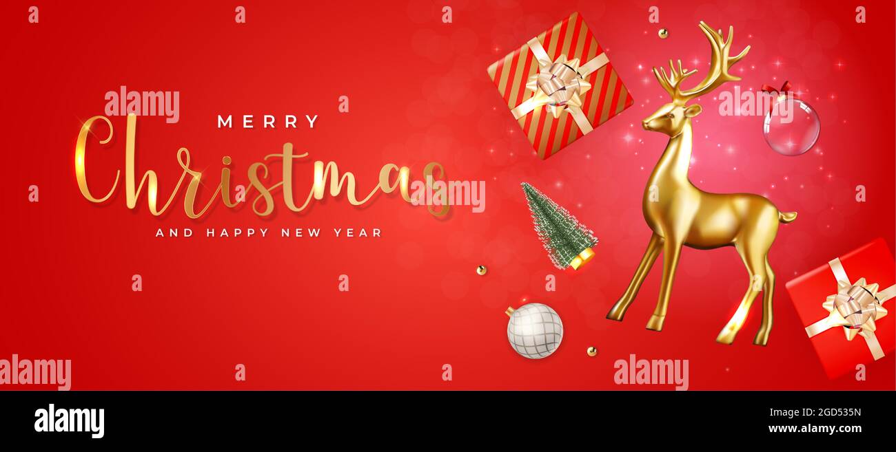Christmas Holiday Party Background. Happy New Year and Merry Christmas ...
