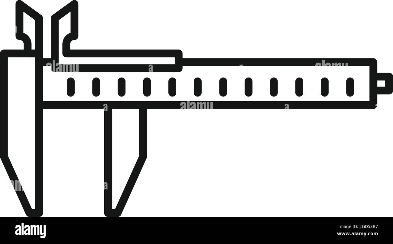 Micrometer Caliper Drawing