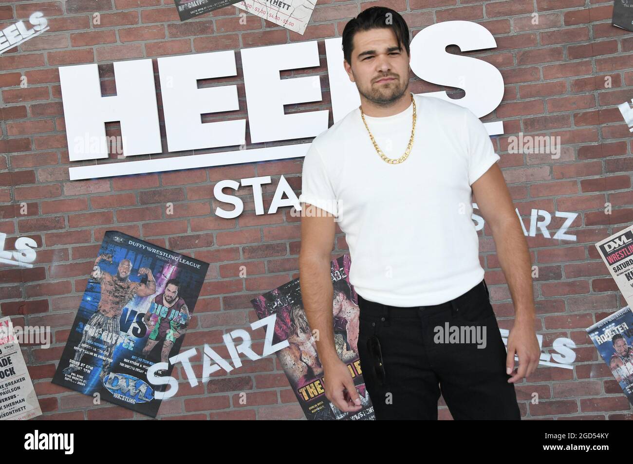 Duke Davis Roberts arrives at STARZ's HEELS Series Premiere held at a ...