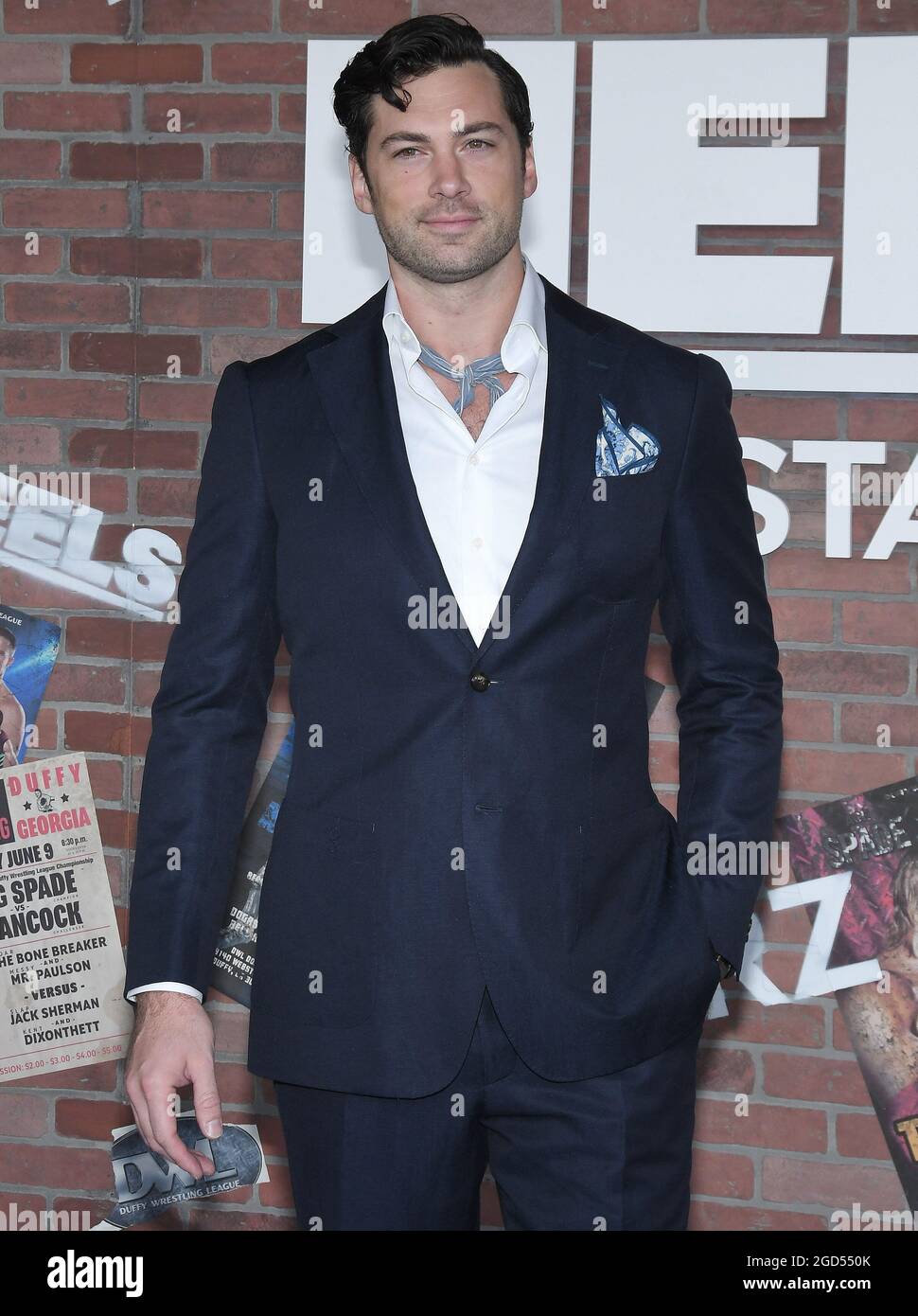 Trey Tucker arrives at STARZ's HEELS Series Premiere held at a location ...