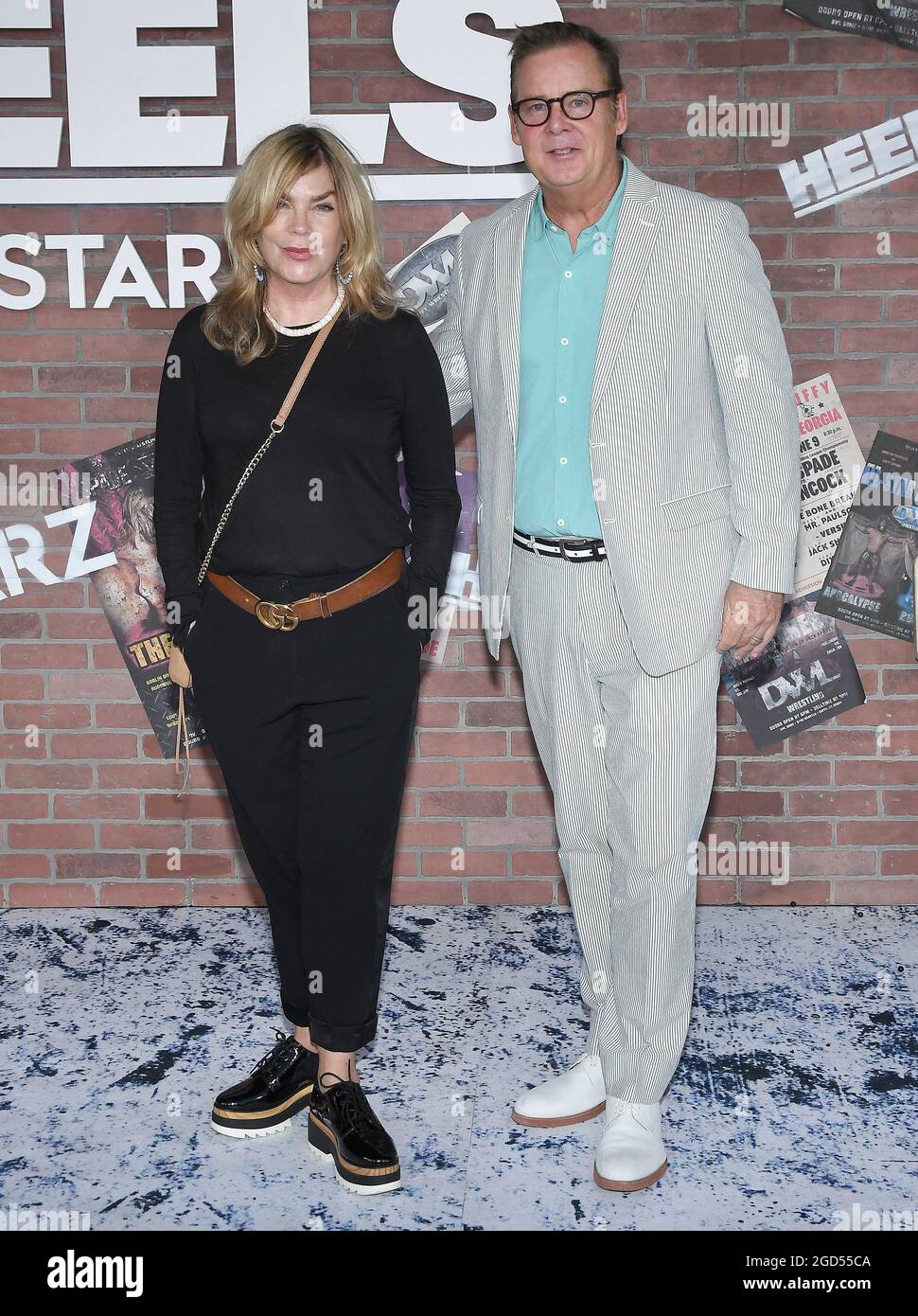 Los Angeles, USA. 10th Aug, 2021. (L-R) Eliza Coyle and Joel Murray ...