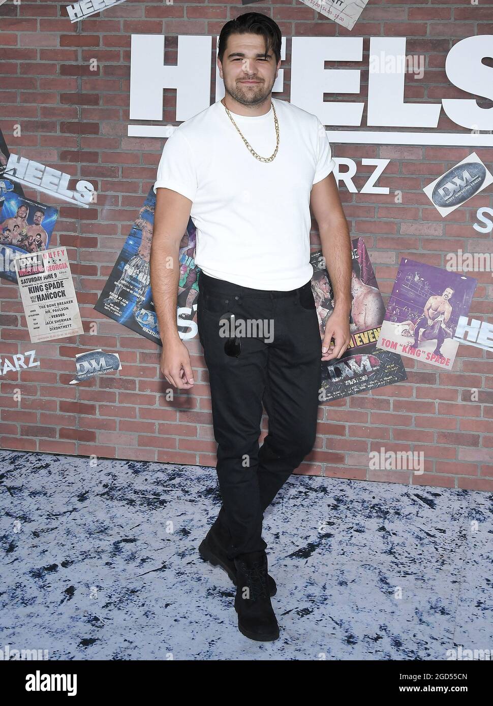 Los Angeles, USA. 10th Aug, 2021. Duke Davis Roberts arrives at STARZ's ...