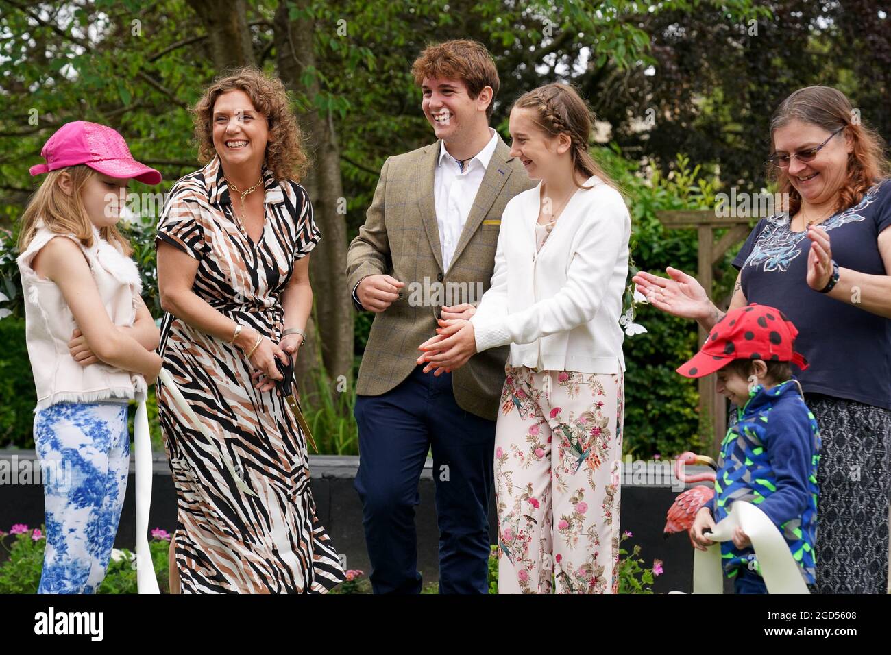 Captain Sir Tom Moore's daughter Hannah Ingram-Moore alongside his ...