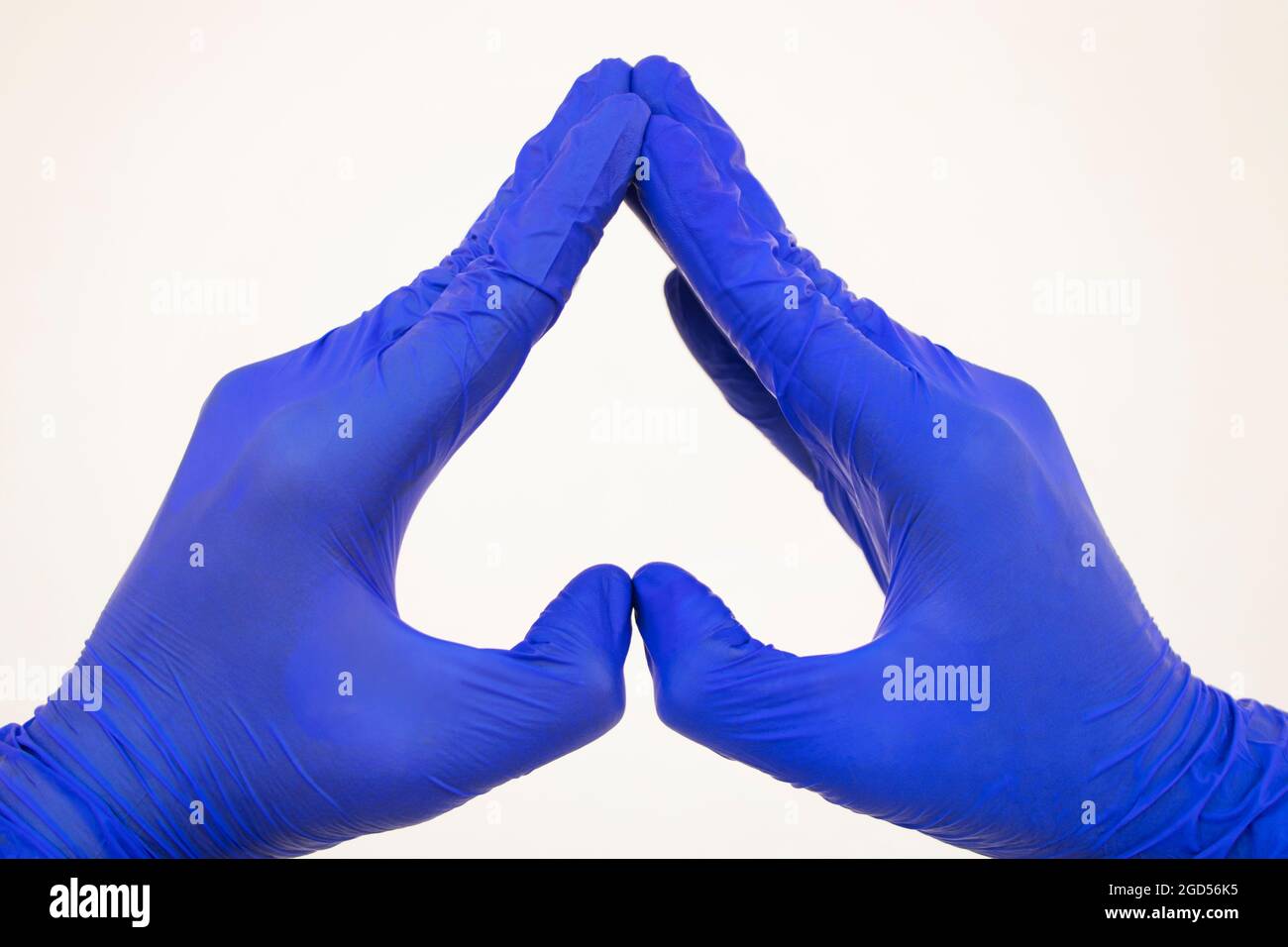 Human hands making heart shape Stock Photo - Alamy