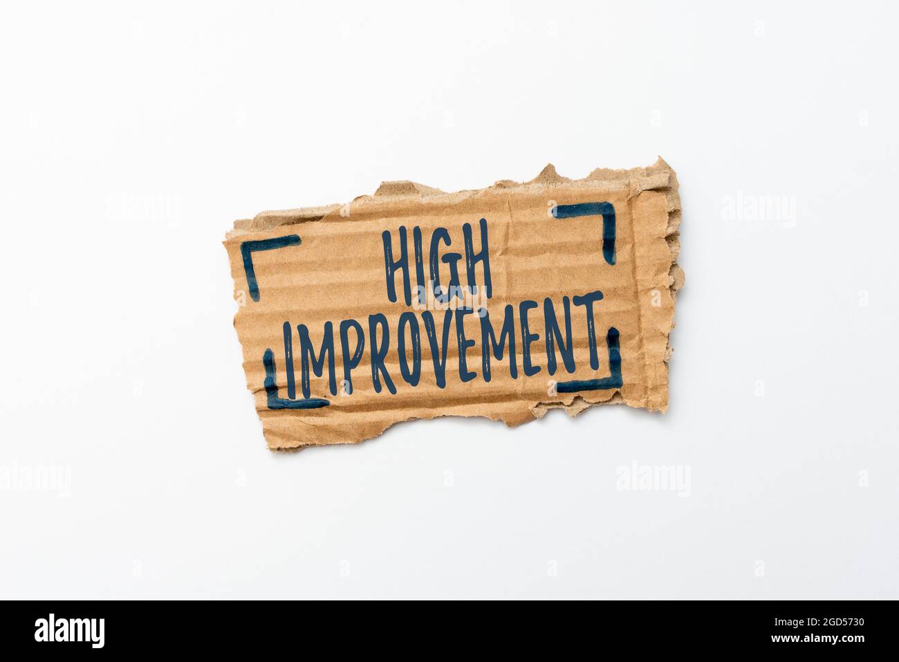 Writing displaying text High Improvement. Word for addition or change ... Writing displaying text High Improvement. Word for addition or change ...