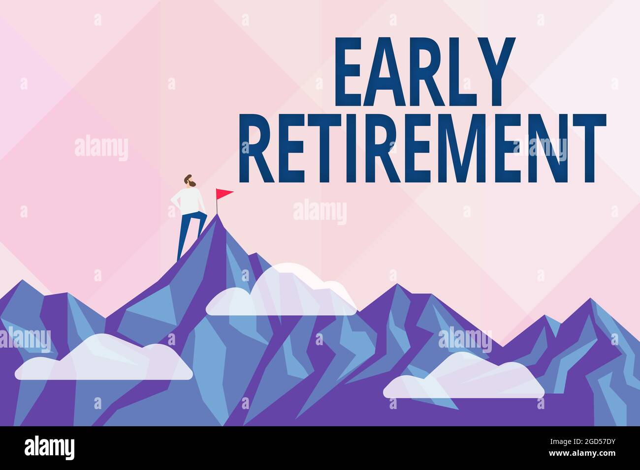 Conceptual display Early Retirement. Business approach practice of ...