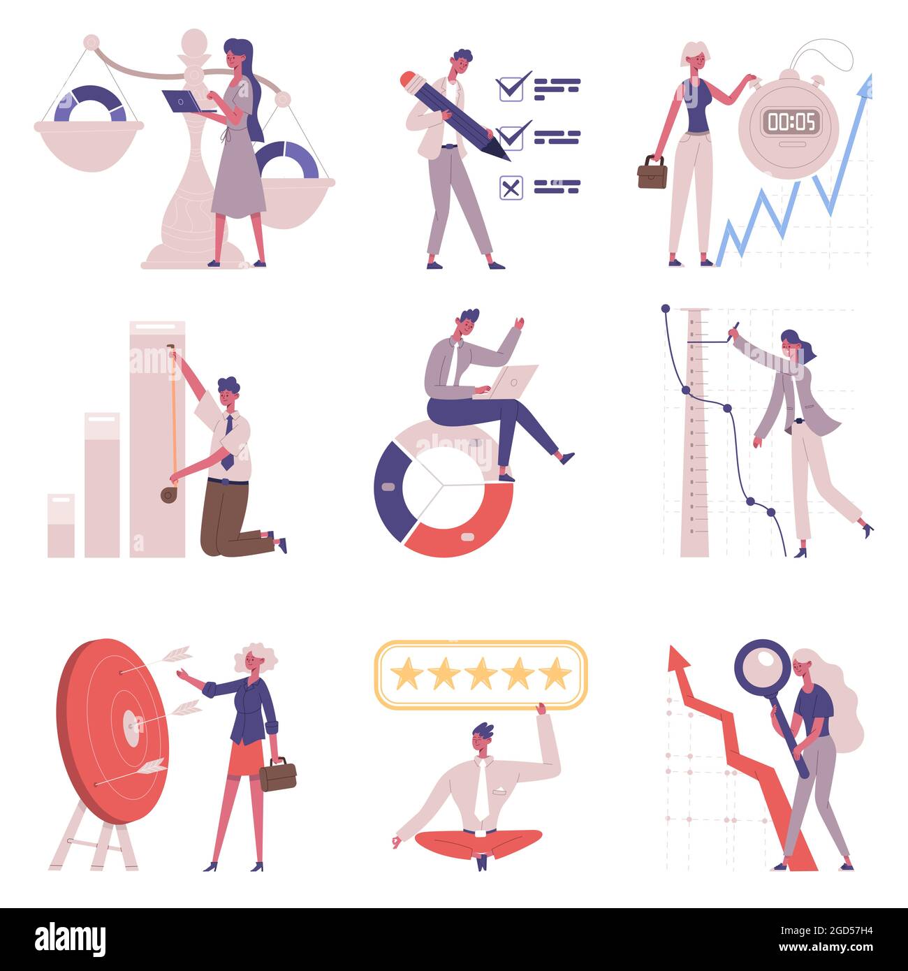 Benchmarking business comparison and improvement model. Business ...