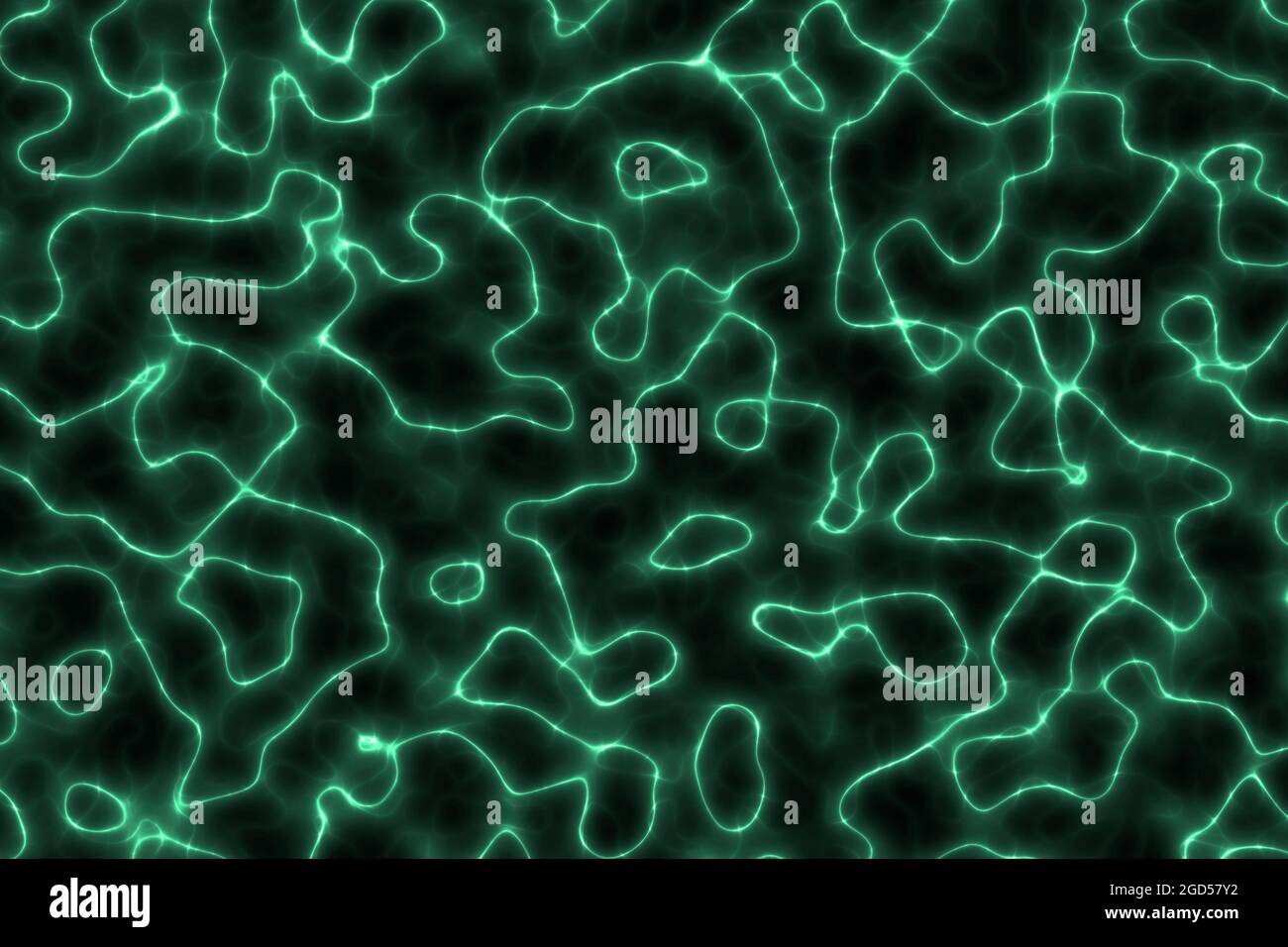 artistic teal, sea-green power lights in the dirty slime cg texture ...