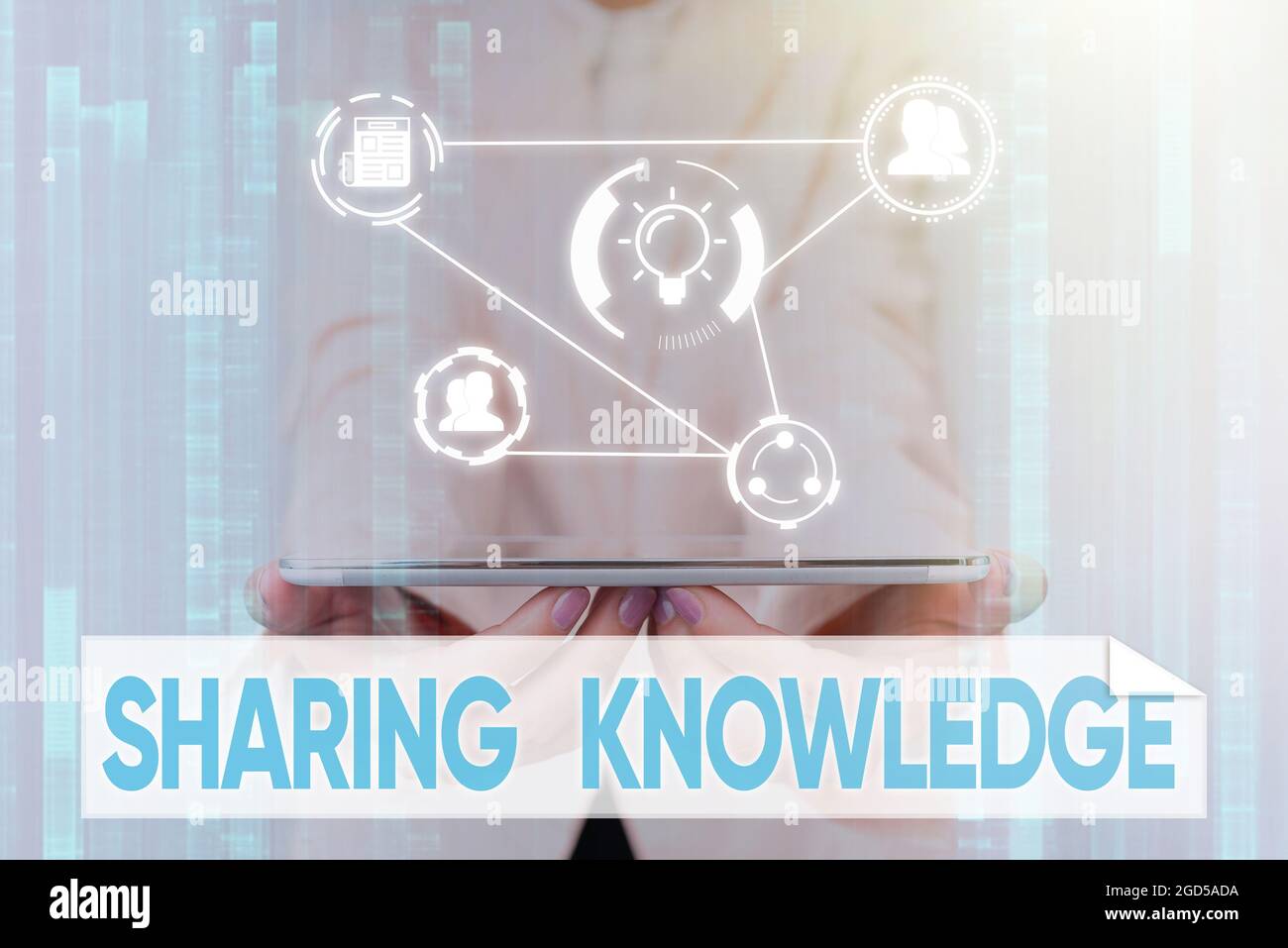 Sign displaying Sharing Knowledge. Business concept knowledge is ...